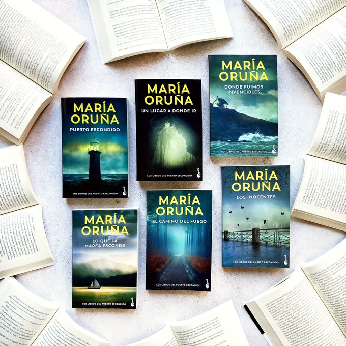 SERIE LIBROS PUERTO ESCONDIDO – María Oruña